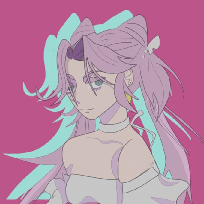 Create a looping animated avatar of you or your character by Mero_j ...