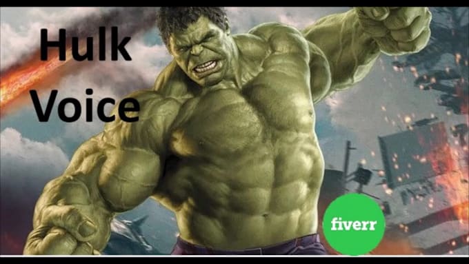 Record a hulk voice for you by Masonvoices | Fiverr