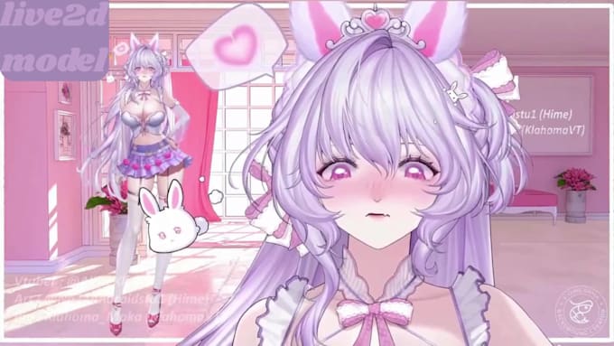 Draw and rig live 2d vtuber model, vtuber design, vtube style, vtuber ...