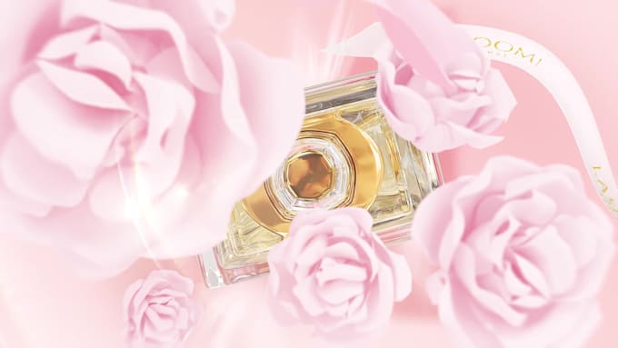 Do realistic cgi c4d perfume animation, 3d perfume bottle model, 3d ...