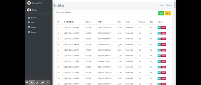 Provide mobile shop management system by Hafiz_tahir | Fiverr
