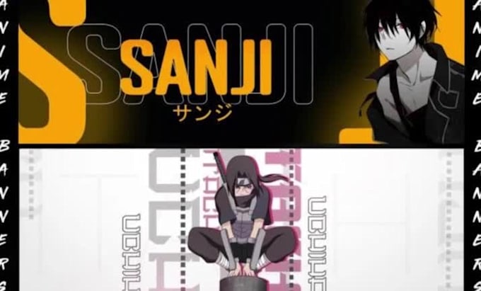 Design anime banner, twitter headers, youtube banner, vtuber by ...