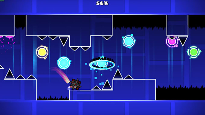 Create a geometry dash layout by Oksaneluukas | Fiverr
