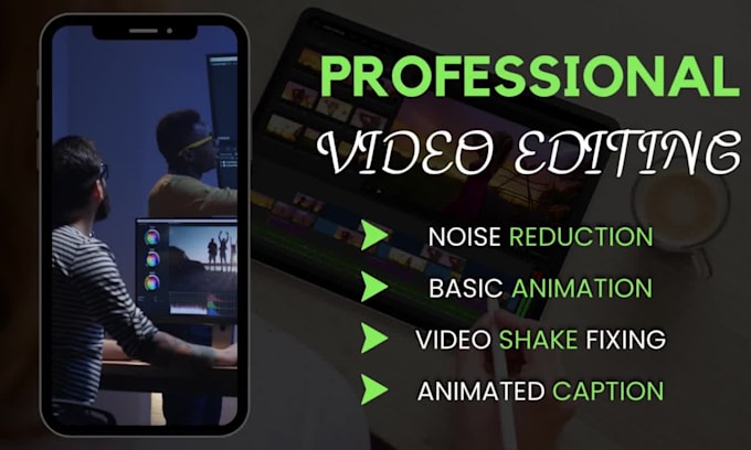 Do youtube video editing with basic motion graphics by Tanveerbashir24 | Fiverr