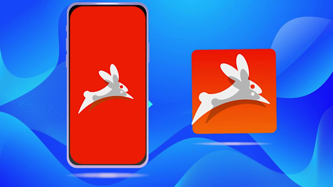 Design flat custom app icon, splash screen for ios android by ...