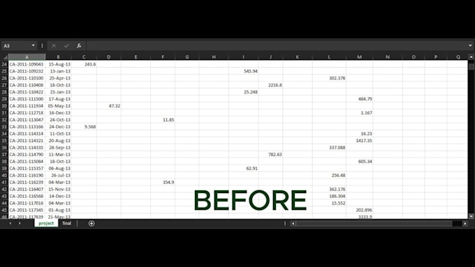 Clean Format Split Merge Excel Data By Lukmanbhat Fiverr