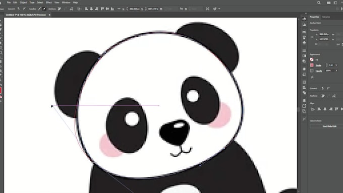 Convert raster to vector, complex manual vector tracing, redraw logo or ...