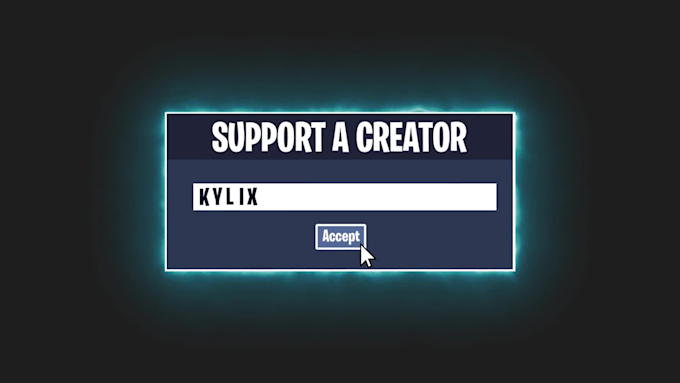 Create a support a creator animation by Tombrown7
