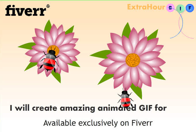 Create 2d animated gif by Extrahour
