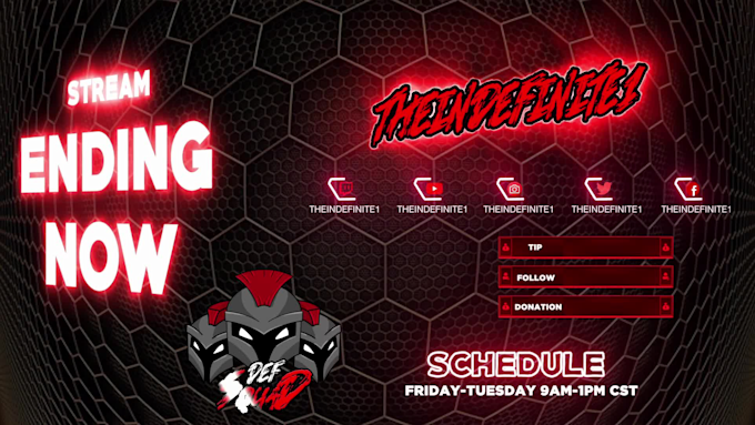 Create an animated stream starting soon screen for twitch by Nidushani Create an animated stream starting soon screen for twitch by Nidushani