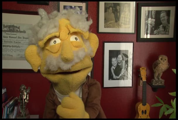 Make you a custom video with professor puppet by Professorpuppet