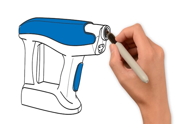 Create an eye catching whiteboard animation digital hand drawn by Bnn ...