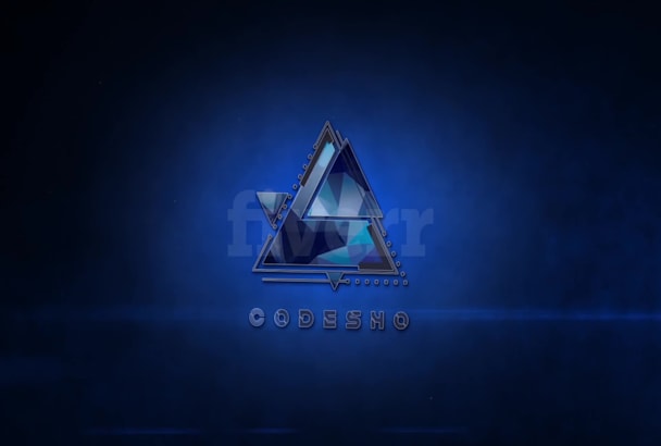 Create 3d logo intro animation by Moonvfx