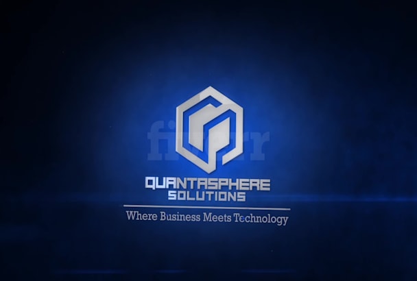 Create 3d logo intro animation by Moonvfx