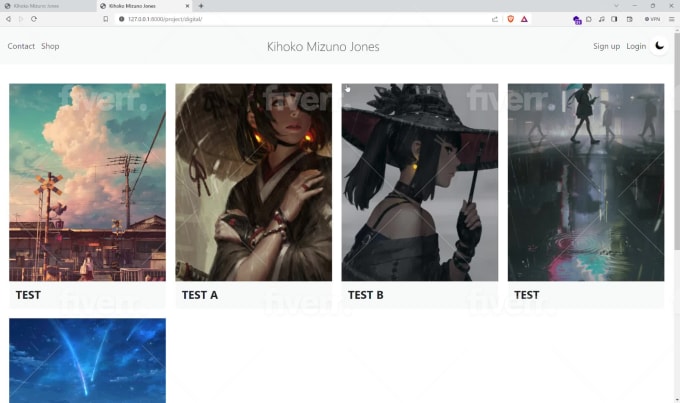 Design Html Css Bootstrap React Js And Django Website By Ankitsaxena07 Fiverr