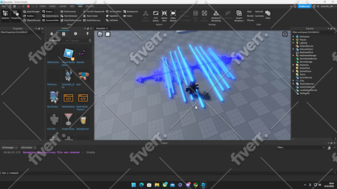 Script anything you want on roblox by Rbxscripter | Fiverr