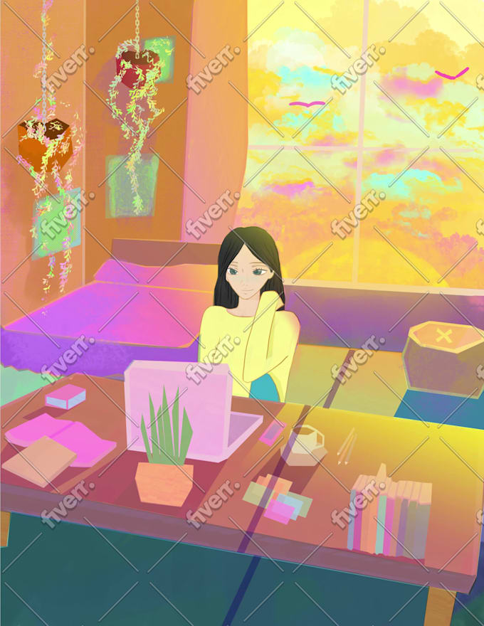 Make a cool animation for you by Marishanako | Fiverr