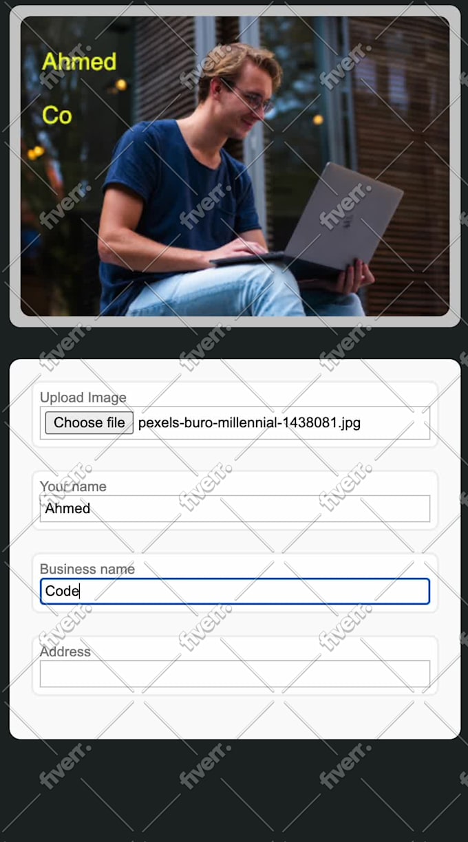 Do html css web design by Ahmedali05 | Fiverr
