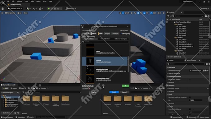 Create high quality unreal engine tutorial by Qinq96 | Fiverr