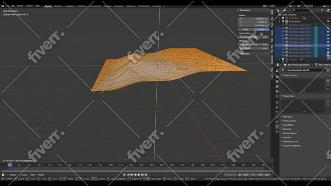Write a blender script by Rdana2016 | Fiverr
