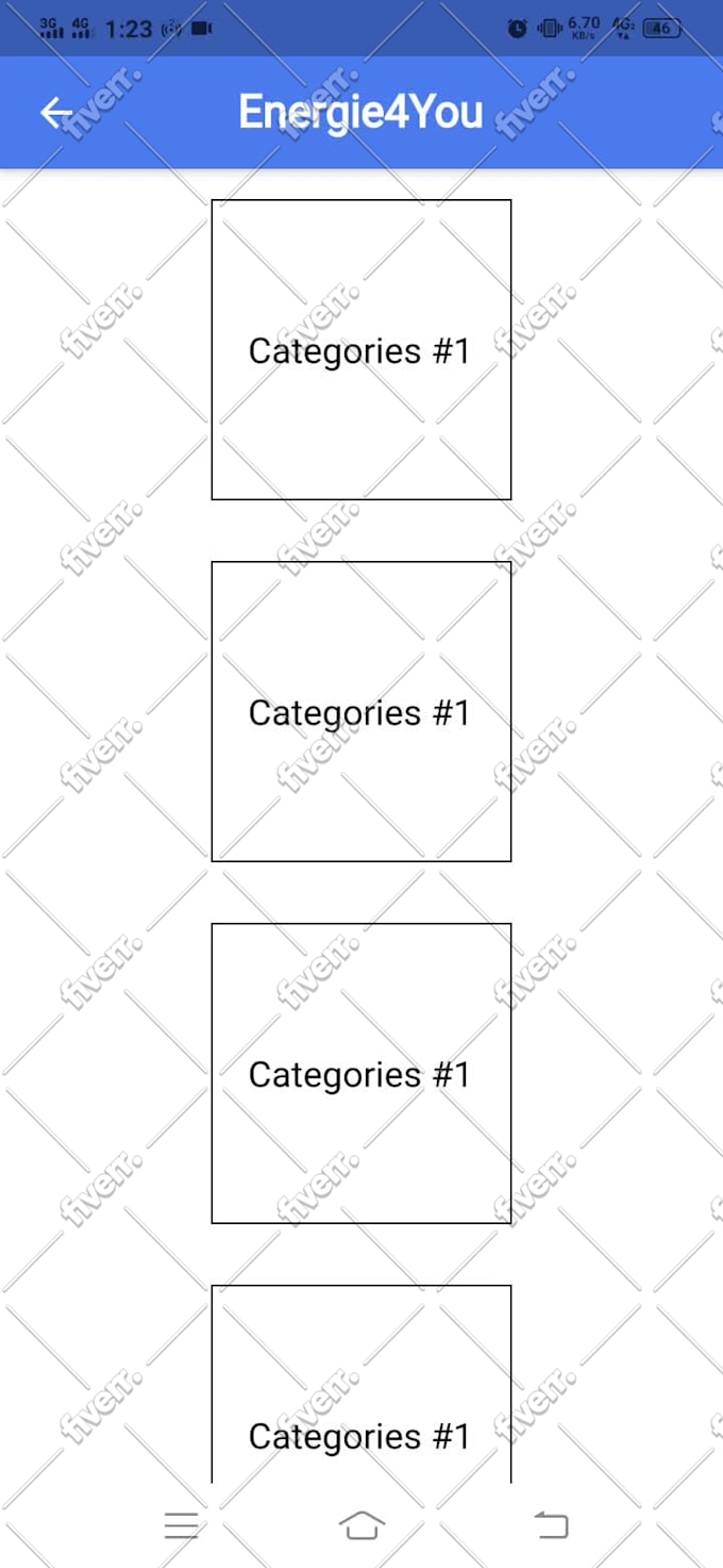 Design an aesthetic ui with flutter by Qalbeabbas230 | Fiverr