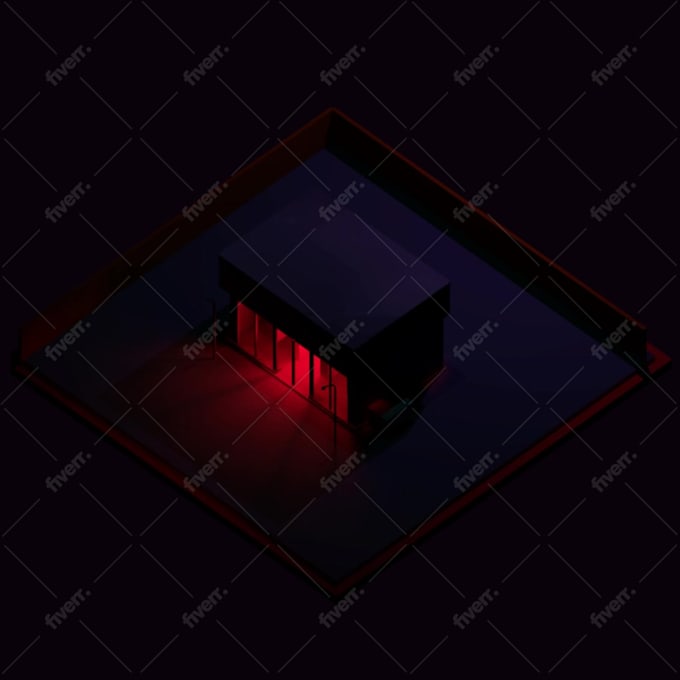 Isometric environment 3d renders by Danielpcarvajal | Fiverr