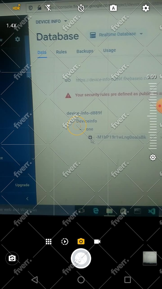 Do android app development with firebase realtime database by Ali67744 ...