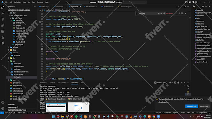 Do arduino programming, esp32 with mobile app development by ...