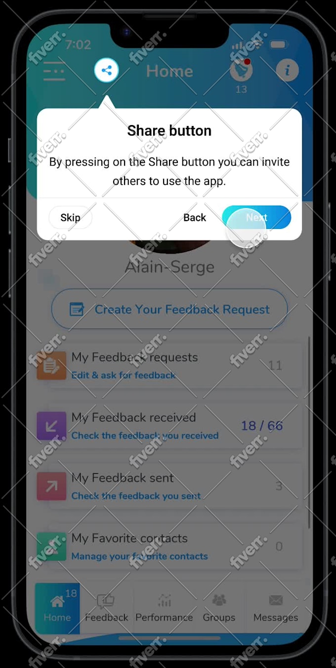 Design onboarding or walkthrough screens for mobile app by ...