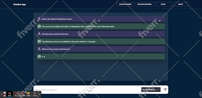 Build ai chatbots with langchain and gpt assistant by Adapt_ai | Fiverr