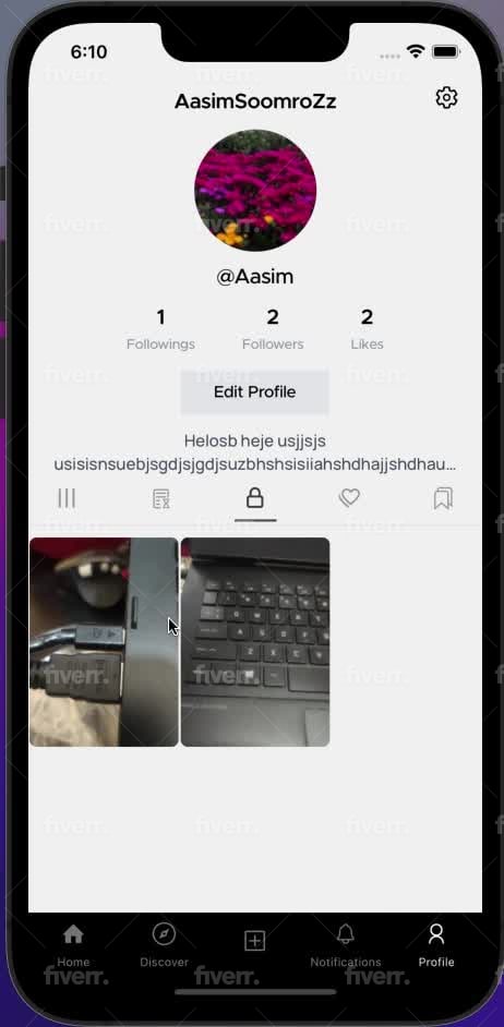 Develop cross platform app using react native by Aasim_96 | Fiverr Develop cross platform app using react native by Aasim_96 | Fiverr