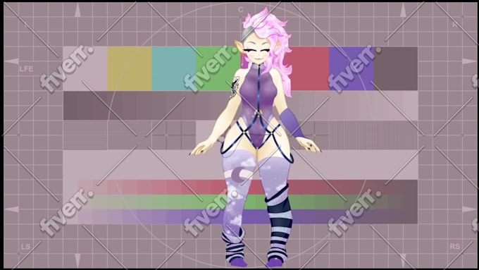 Rig your vtuber model in live2d by Wiltedbog6 | Fiverr