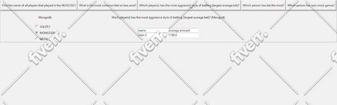 Create a tkinter application with database by Ersjankeri | Fiverr