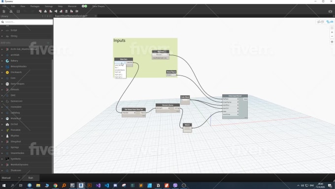Create Custom Dynamo Script For Revit By Davidmolnar0901 Fiverr