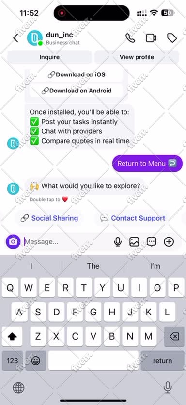 Create ai chatbot for social media platforms using manychat uchat tidio by Sheikhkhurram_ | Fiverr