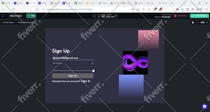 Develop android and ios mobile app using flutterflow and glide by Da ...