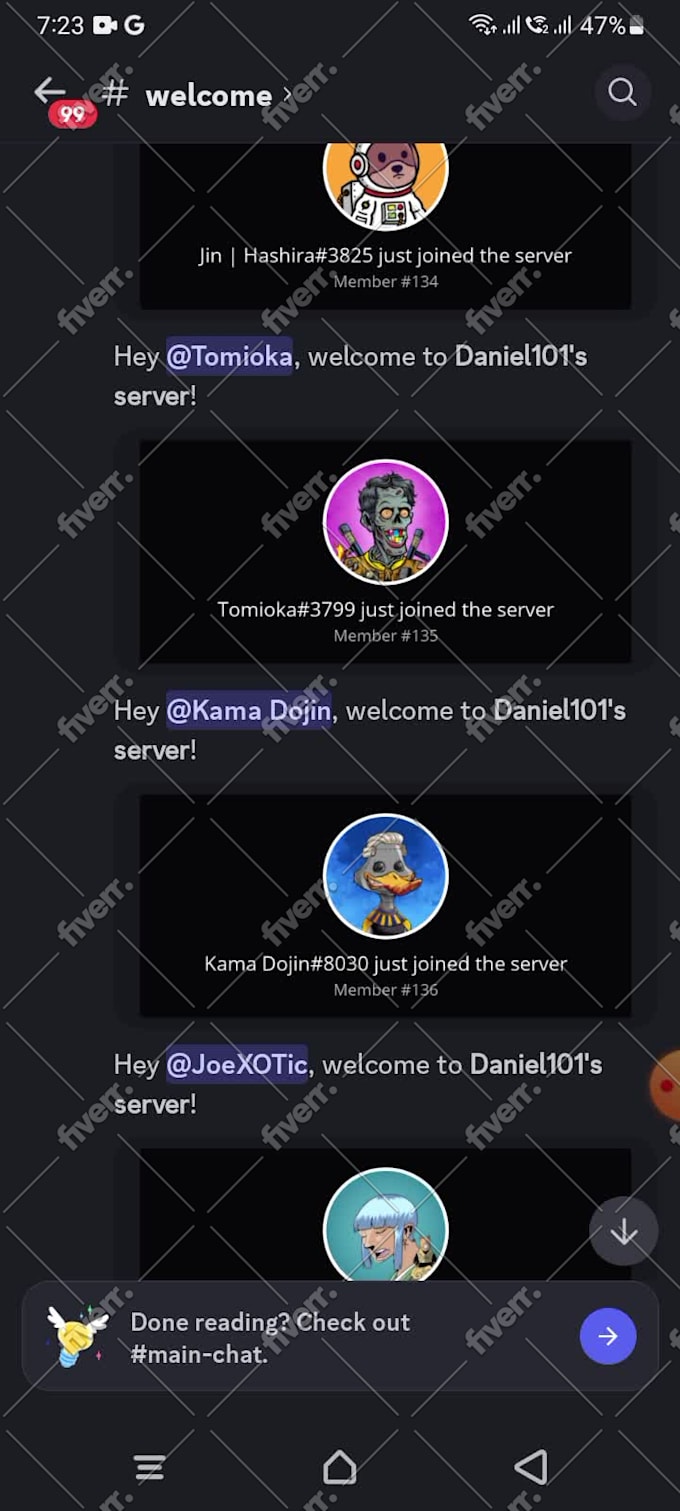 Do discord chat, discord chatter, discord moderator, telegram chat by ...