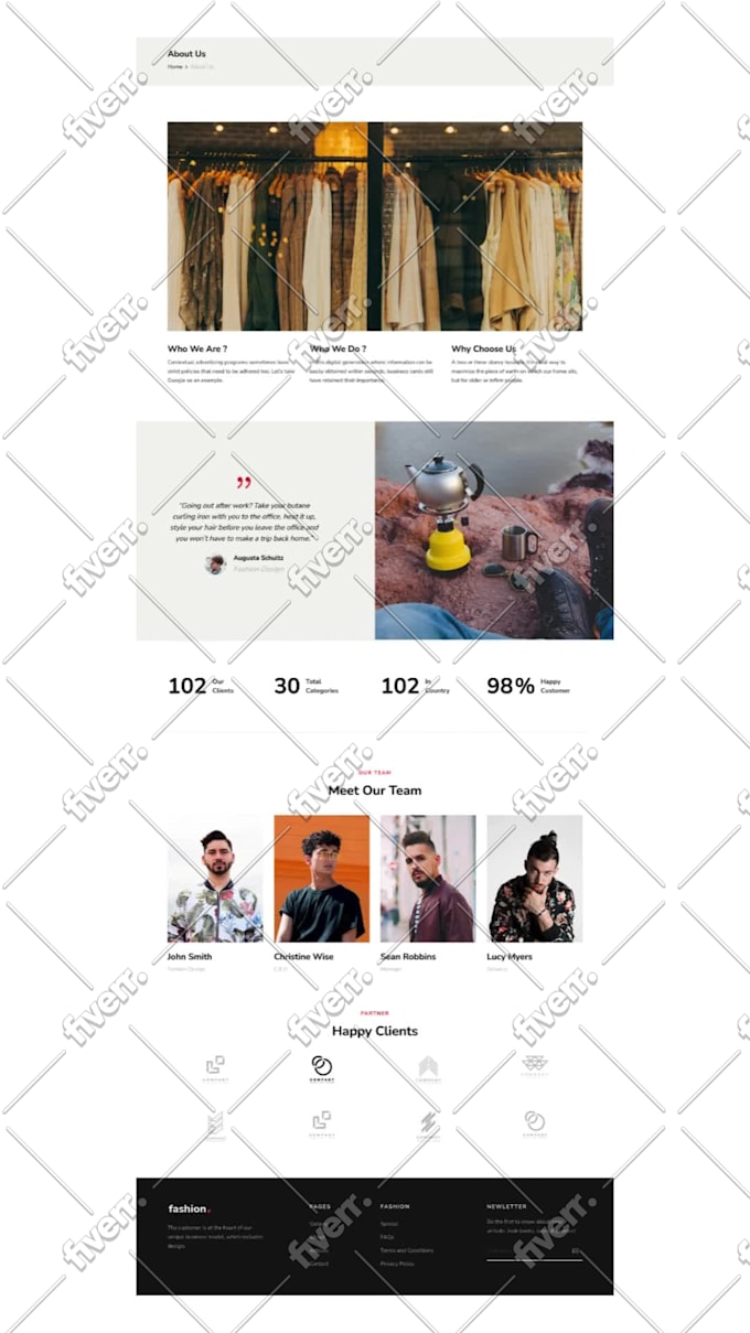 Develop a responsive web app using html, css, js, react and firebase by ...