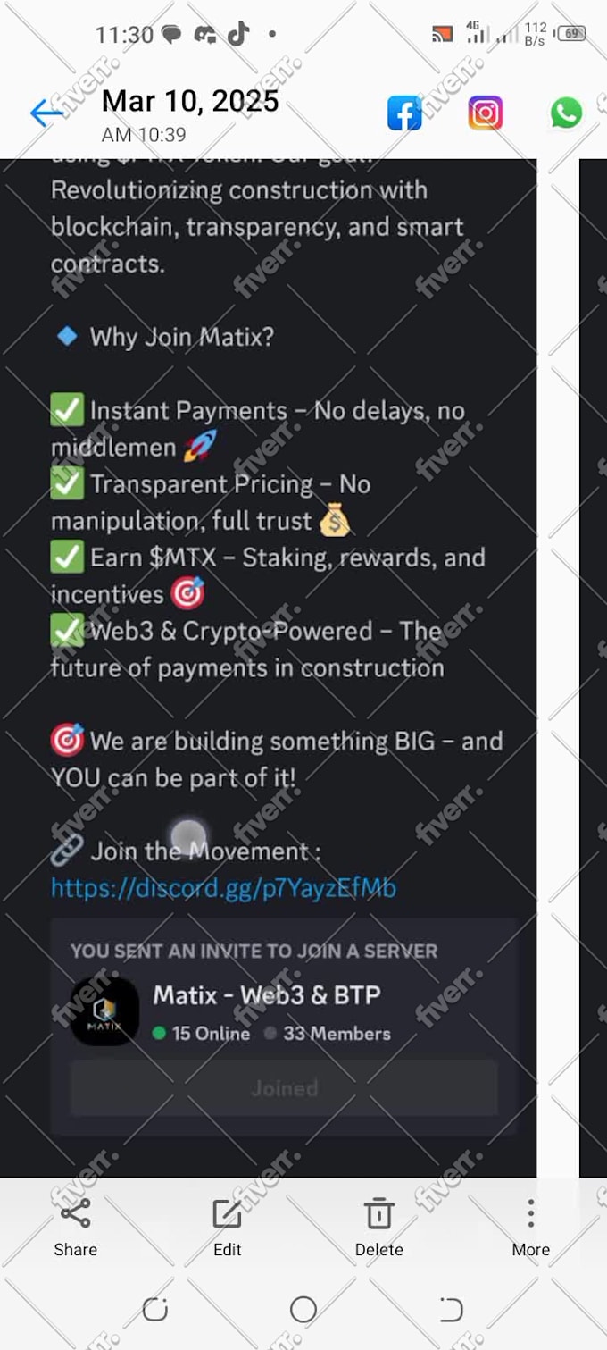 Do discord server promotion, discord promotion, discord dm by ...