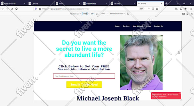 Create html, css form,web form,responsive design by Irina_front_end | Fiverr