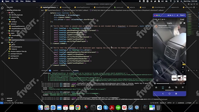 Do Automation Testing Selenium Appium Cypress And Api By 8907