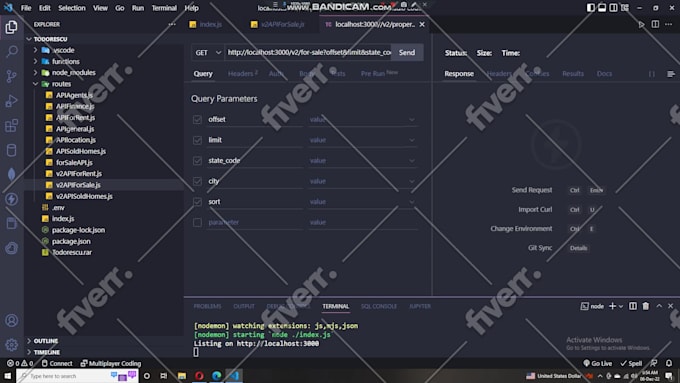 Develop your backend and apis in node js by Core_volt | Fiverr