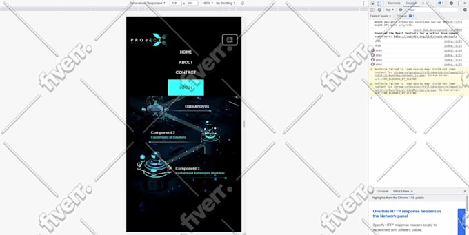Create website using reactjs by Bcoder2 | Fiverr