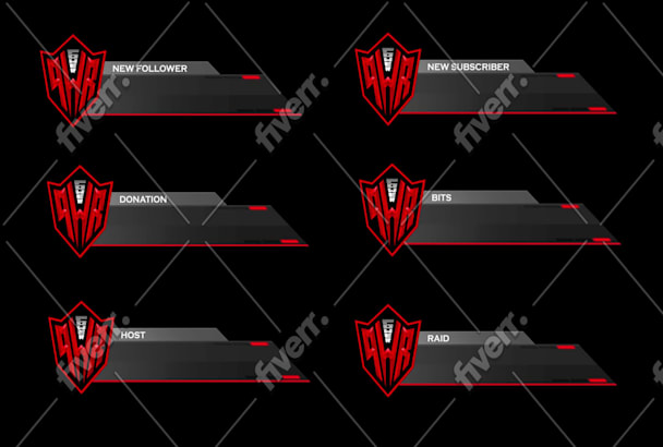 Best animated twitch alerts for you gaming channel by Anandhh