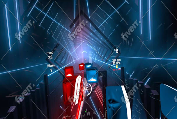 Make a beat saber map for you by Traswen