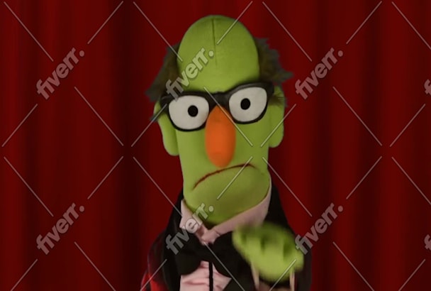 Have harold the puppet make a video about anything by Puppetgrams