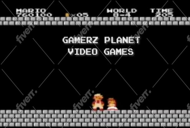 Write a custom super mario message by Shaunwebb