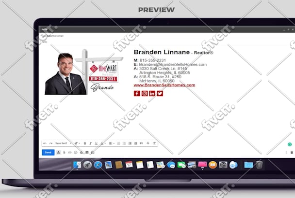 Design static and animated attractive email signature gif by Astopari03