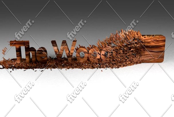 Build a wood chipping animation by Kikence