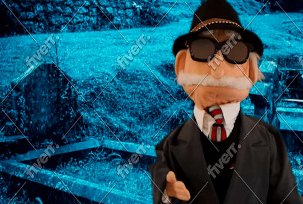 Create a gangster mobster mafia puppet video message in english or ...